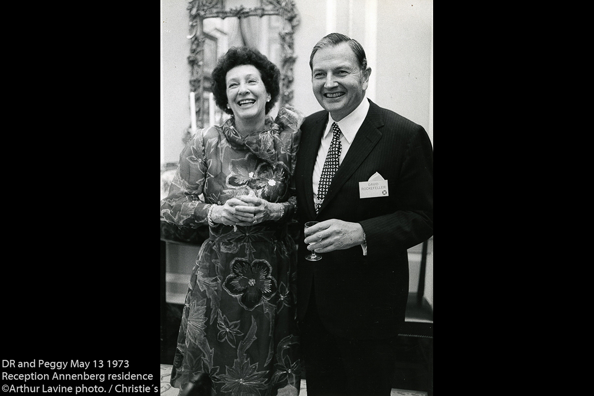 The Collection of Peggy and David Rockefeller – Auction by Christie’s ...